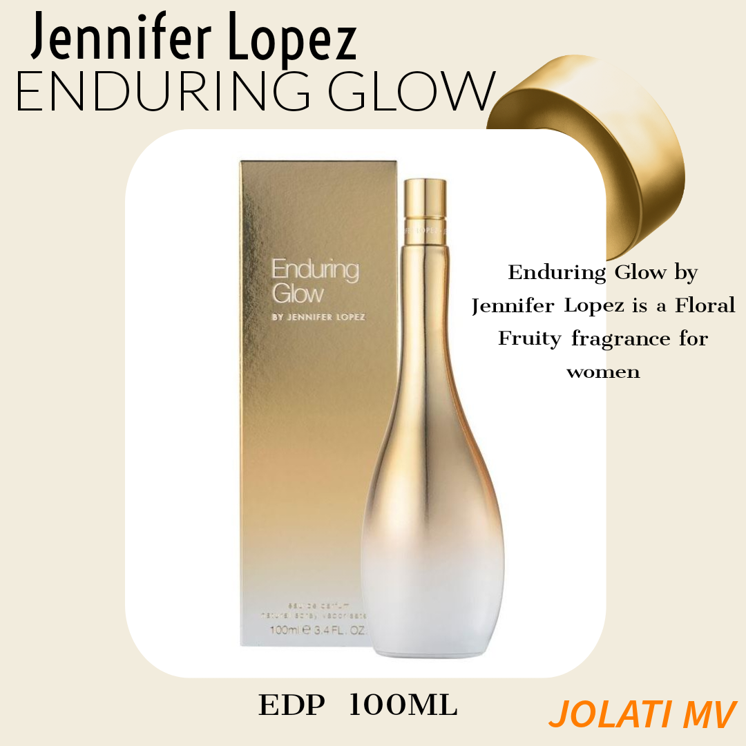 JENNIFER LOPEZ ENDURING GLOW (W) EDP ﻿ 100ML – jolati.mv